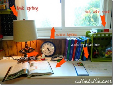 Create A Homework Zone - Tips for Studying at Home